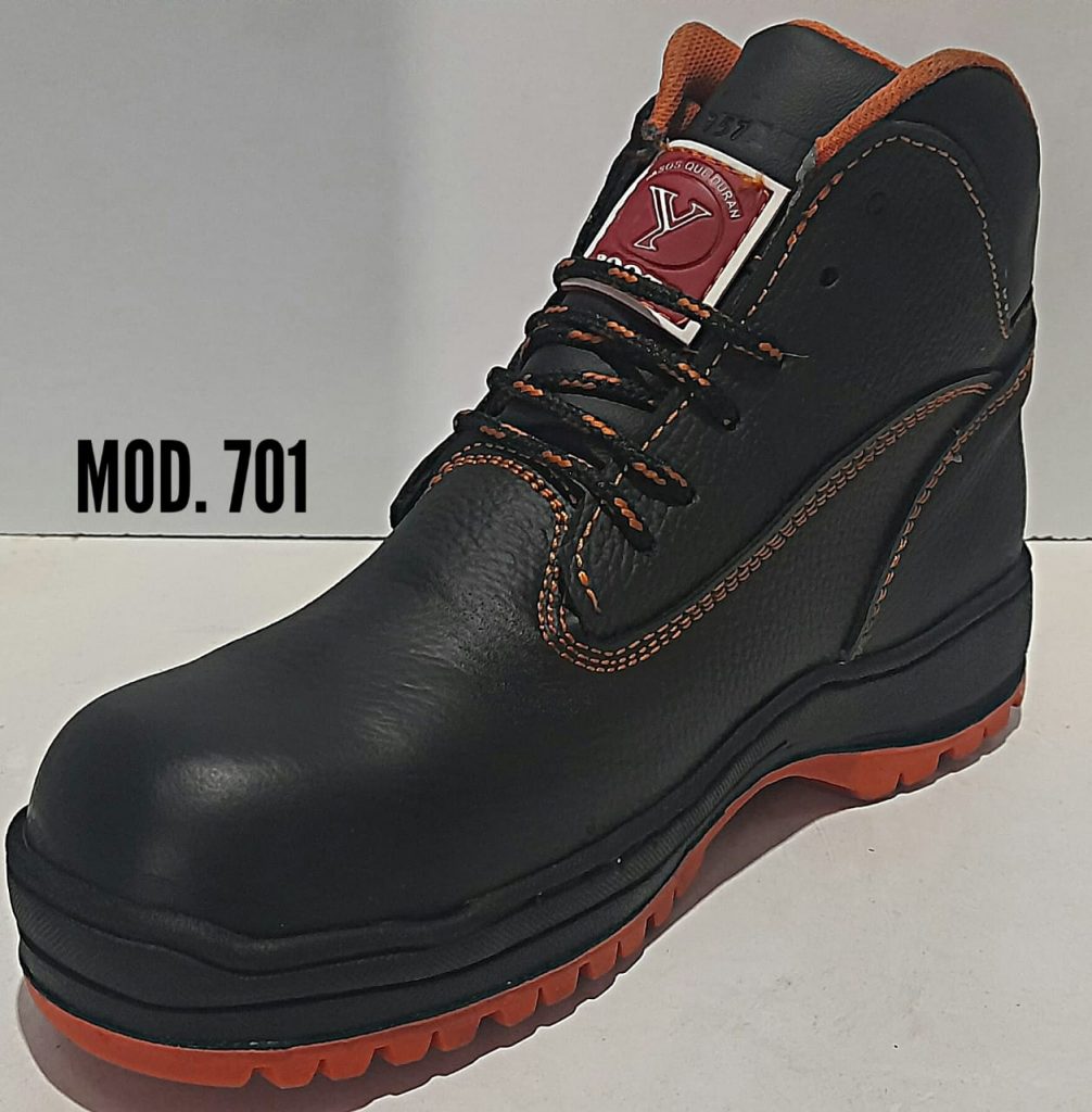 BOTAS DE SEGURIDAD CON CASQUILLO MOD. 701 - Comercial Ferretera Ermita